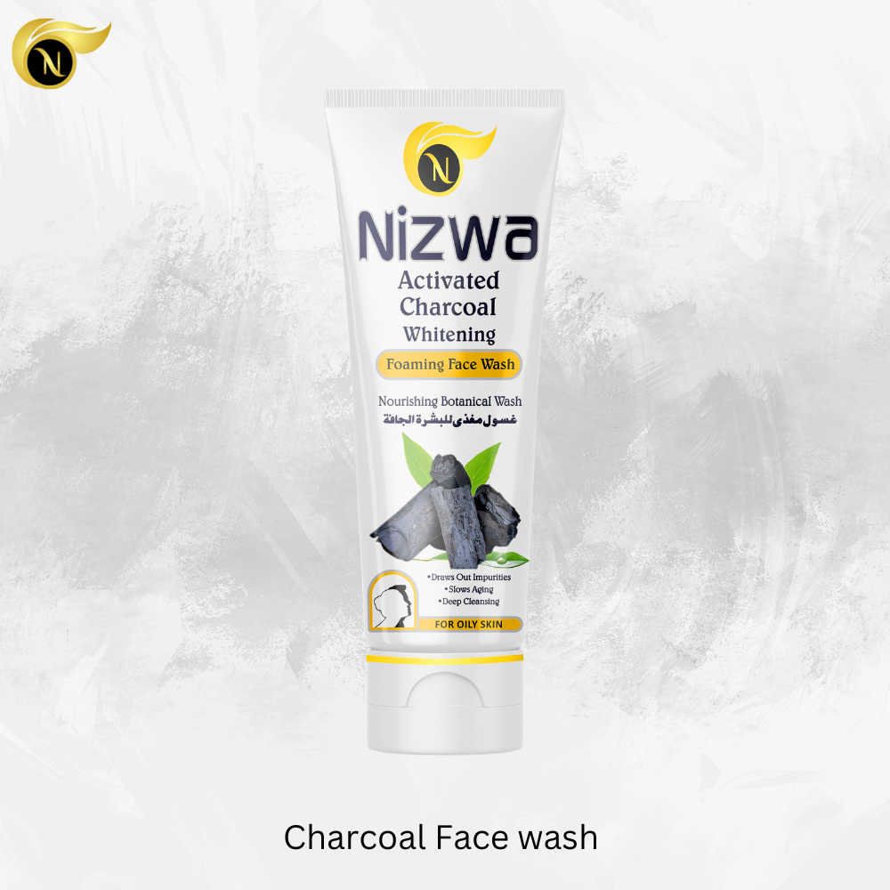 Nizwa Charcoal Whitening Foaming Face Wash | Daraz.pk