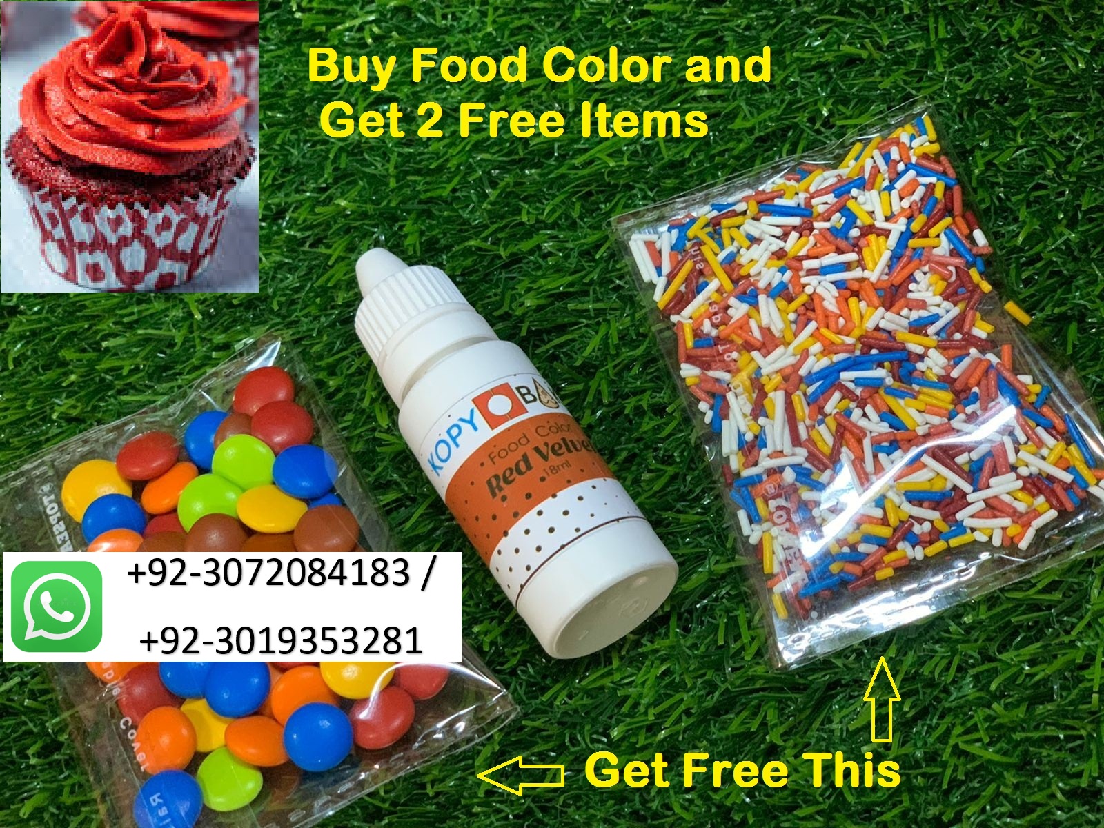 Red Velvet Food Semi-Gell Color For Cakes and decoration and use for ...