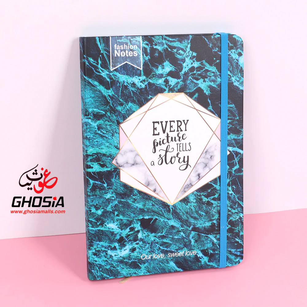 Colorful Marble Cover Diary-Quote Marble Design Travel Journal Colorful ...