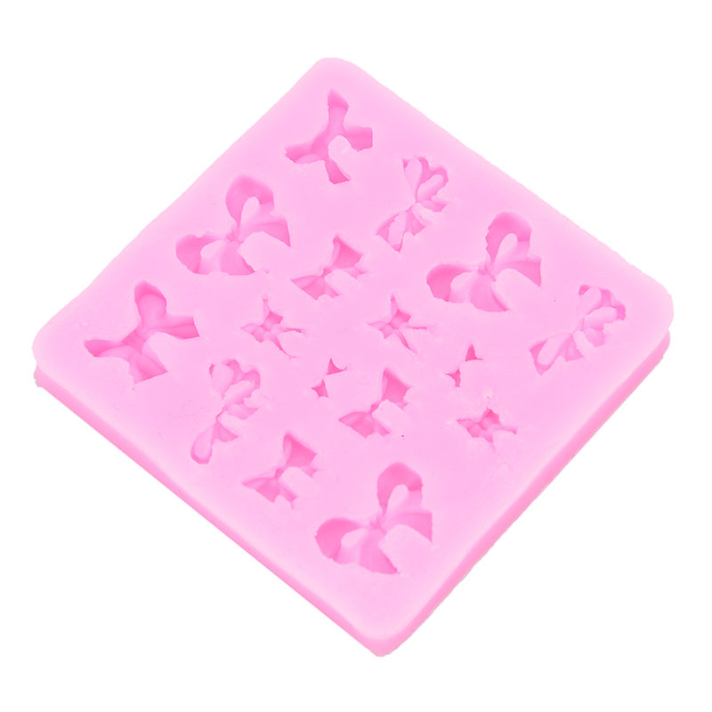 Bow Ribbon Silicone Cake Baking Molds Cupcake Fondant Cake Decorating ...