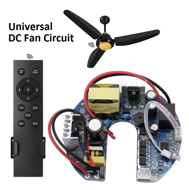 Universal Fan Circuit AC DC FAN Circuit KIT 60Watt Fan Circuit 60w ...