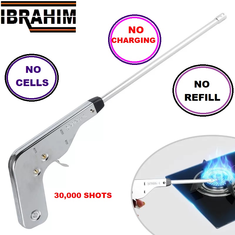 Electronic Pulse Igniter Kitchen Lighter for Gas Stove Outdoor BBQ ...