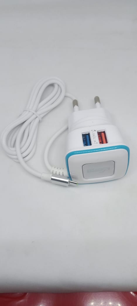 NT-Super Gold JP-03 2 Usb Ports With Built-in Android Cable Fast ...