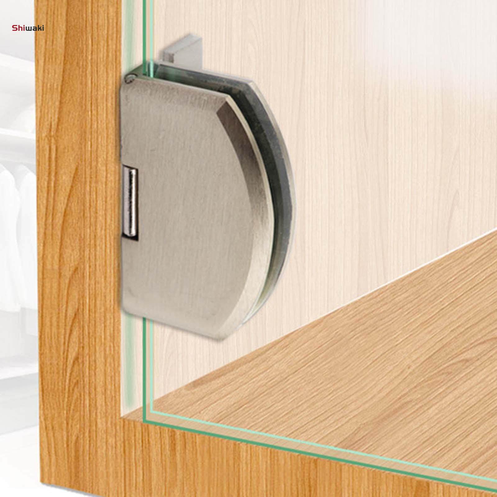Glass Door Hinge Clip Parts Cabinet Hinge for Showcase Shower Door | Daraz.pk