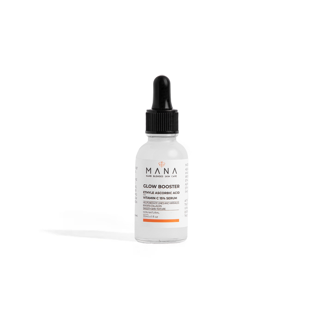 Mana Beauty And Spirit Glow Booster Ethyl Ascorbic Acid Vitamin C 15% ...