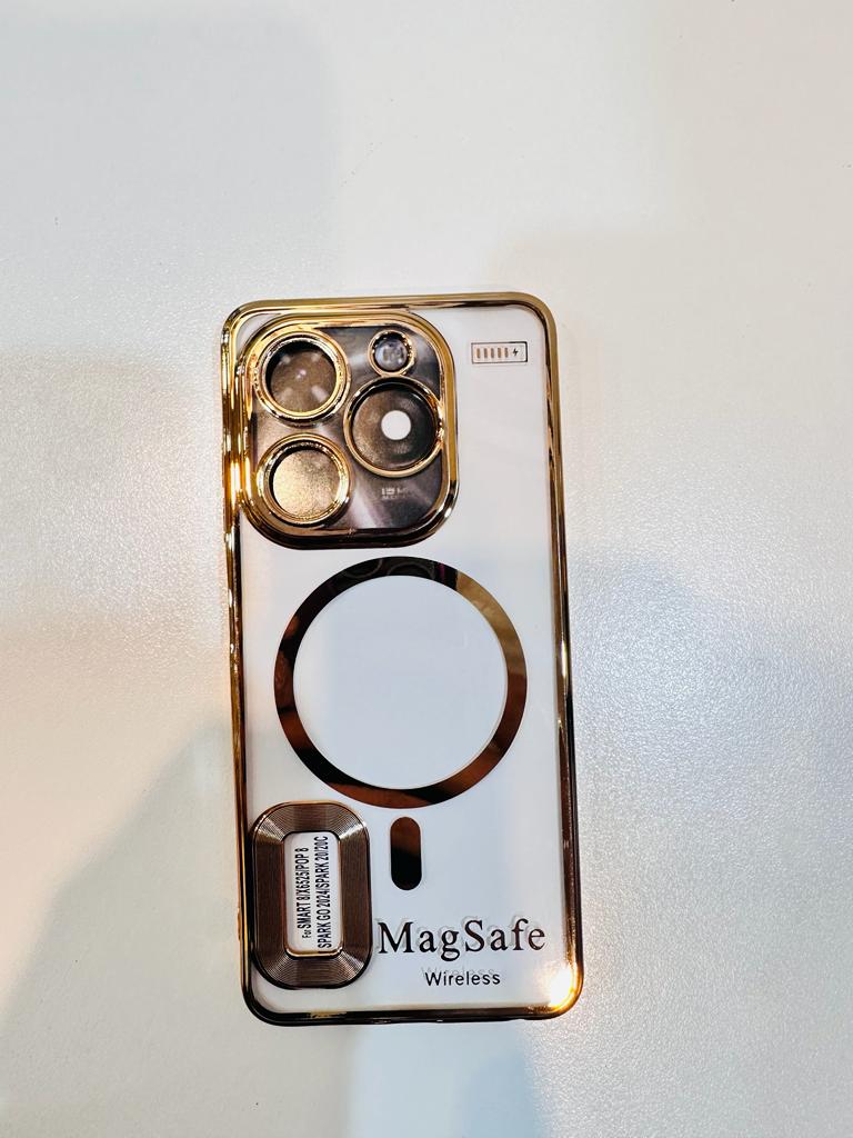 Tecno Spark 20 / Spark 20c Back Cover Luxury 6D Plating Soft Case - MAG ...