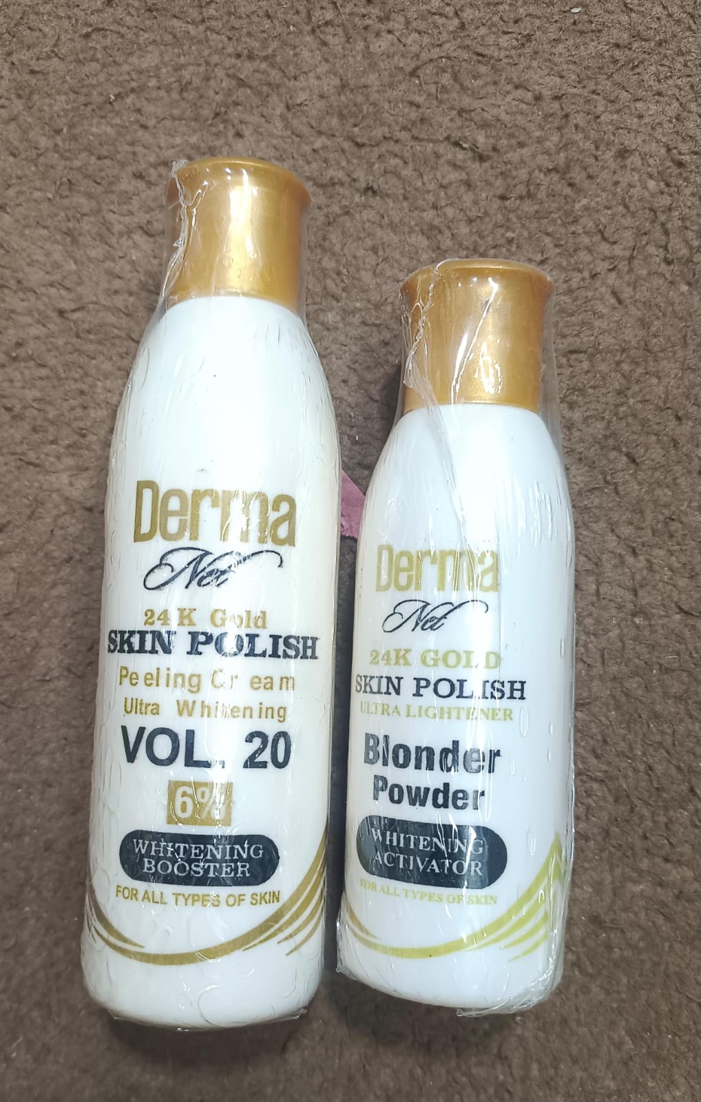 24K Gold Ultra Whitening Skin Polisher 100gm+200ml Set | Daraz.pk
