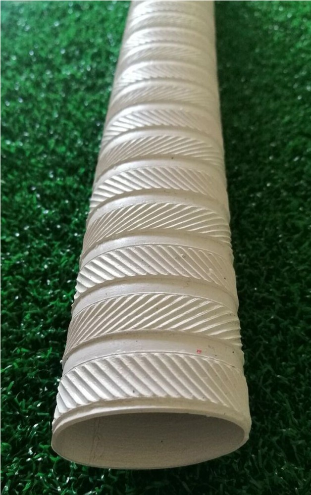 professional Bat grips cricket hard ball bat grip white color bat Grips purely rubber grips for ...