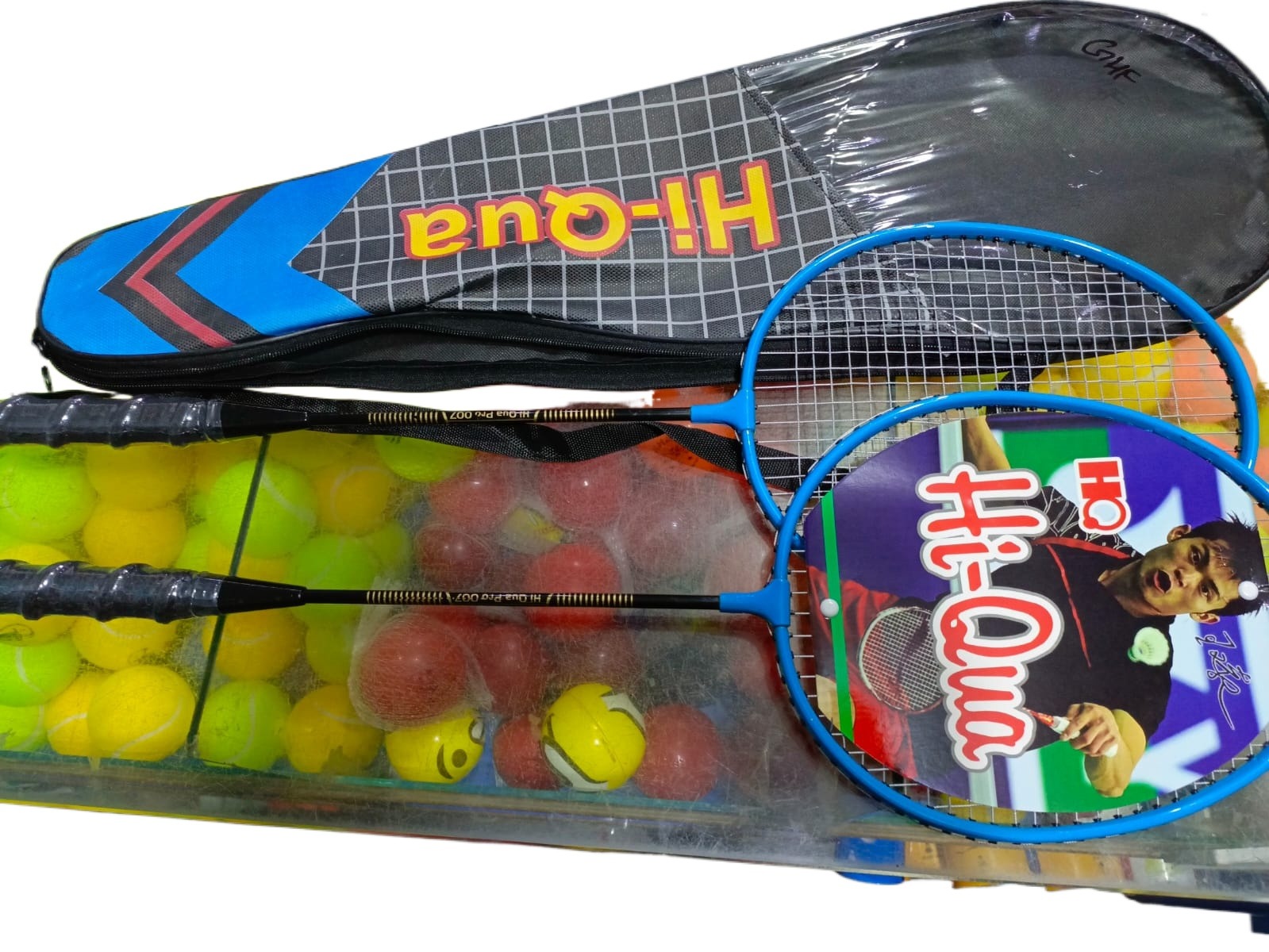 Badminton Racket String Tension 32 Lbs Mashing Gadding Fully Complete ...