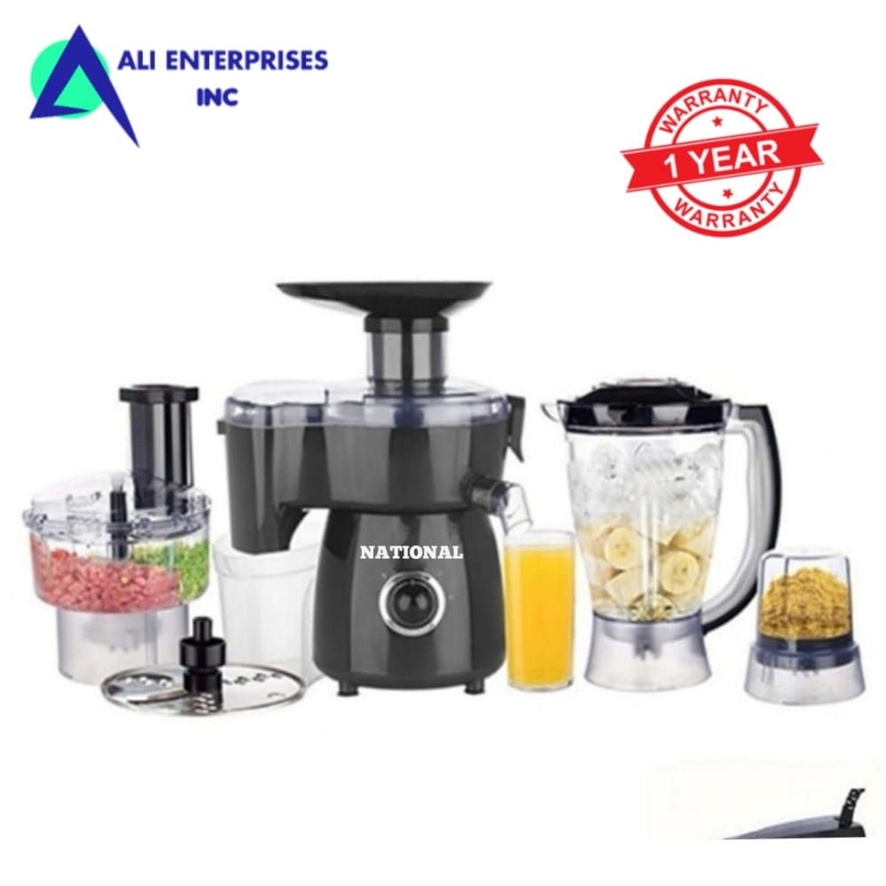 National Food Processor 7 in 1 - Multifunction Food Factory - Powerful ...