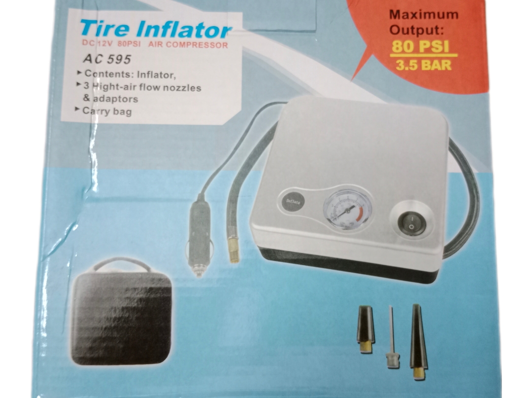 12 Volt Double Function Toyota Portable Electric Car Air Compressor Car ...
