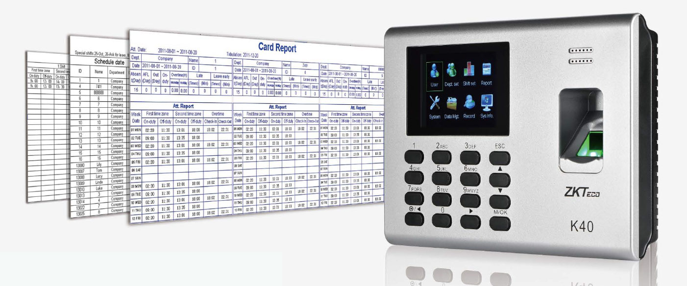 zk k40 ZKteco K40 is an innovative biometric fingerprint reader for access control a | Daraz.pk