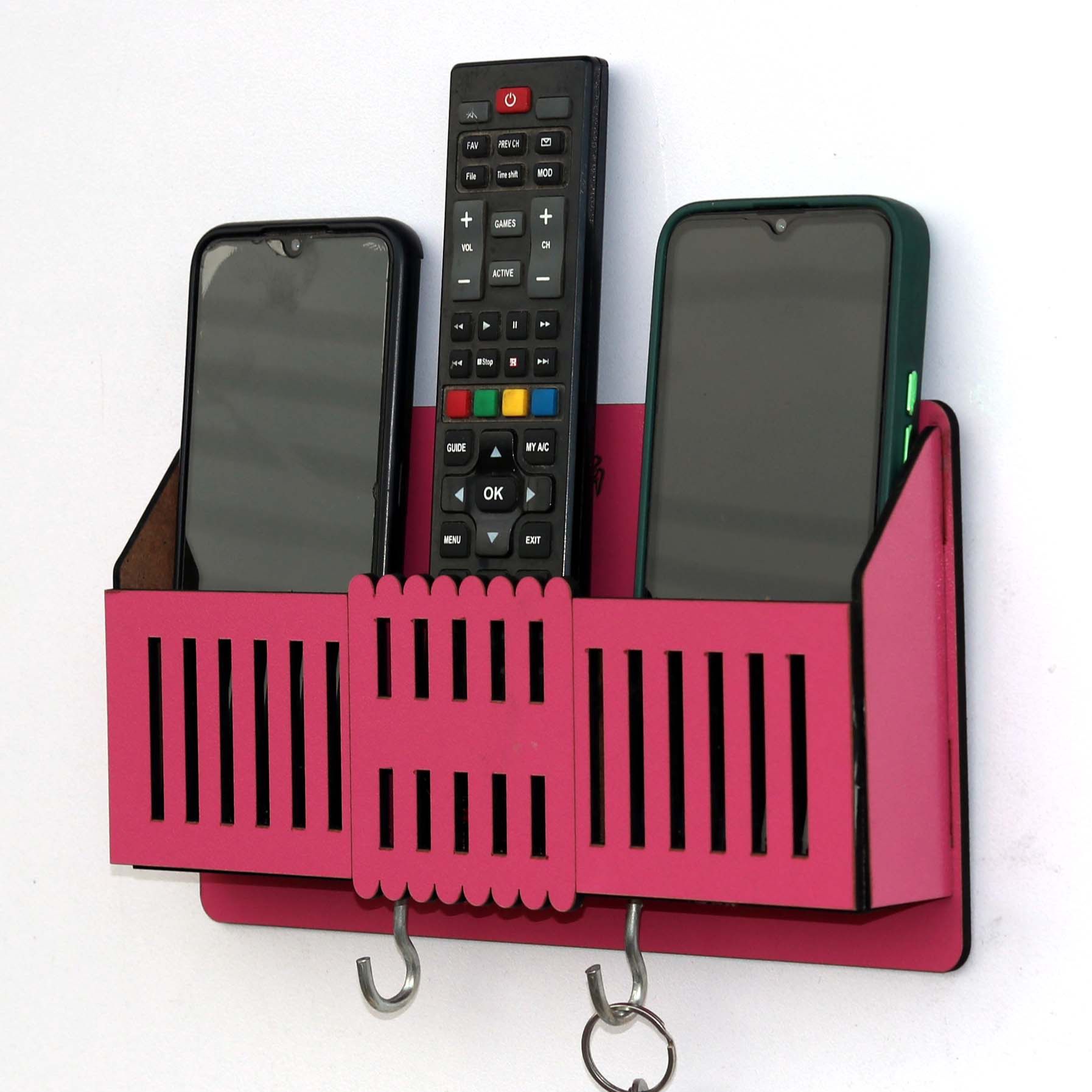Remote Control Stand Mobile Holder - Mobile Organizer Keys Hanger ...