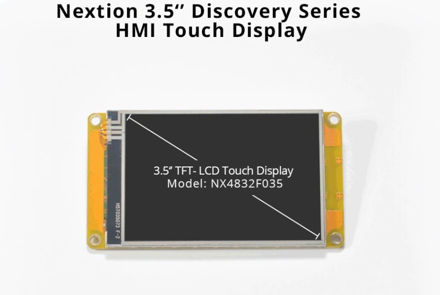 Nextion NX4832F035 3.5” Discovery Series HMI Resistive Touch Display ...
