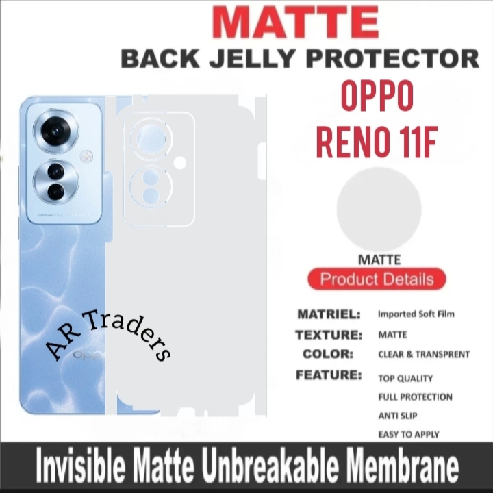 OPPO RENO 11f (5G) FULL BACK 360 premium Protection Skin Wrap for Oppo ...