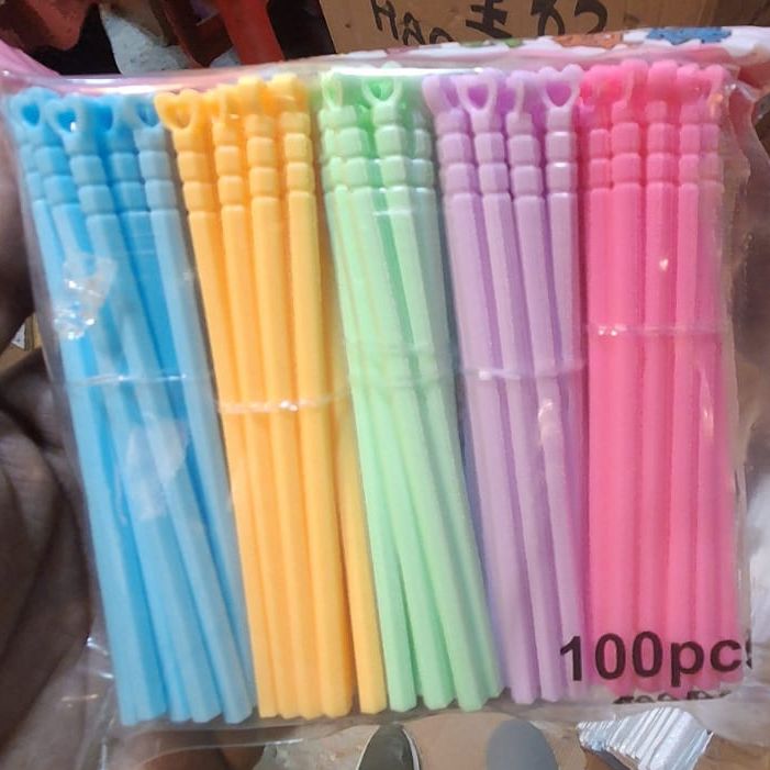 100pcs Colorful Bamboo Counting Sticks Mathematics Teaching Aids ...