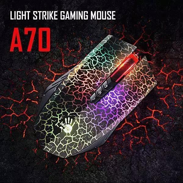 Gaming Mouse, Bloody A70 Infrared-Micro Adjustable 4,000CPI Gaming ...