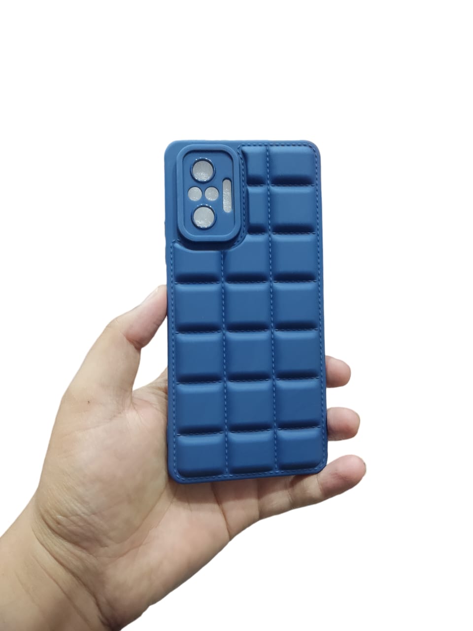 Redmi Note 10 Pro 4G Back Cover Soft Puffer Box Design Camera ...