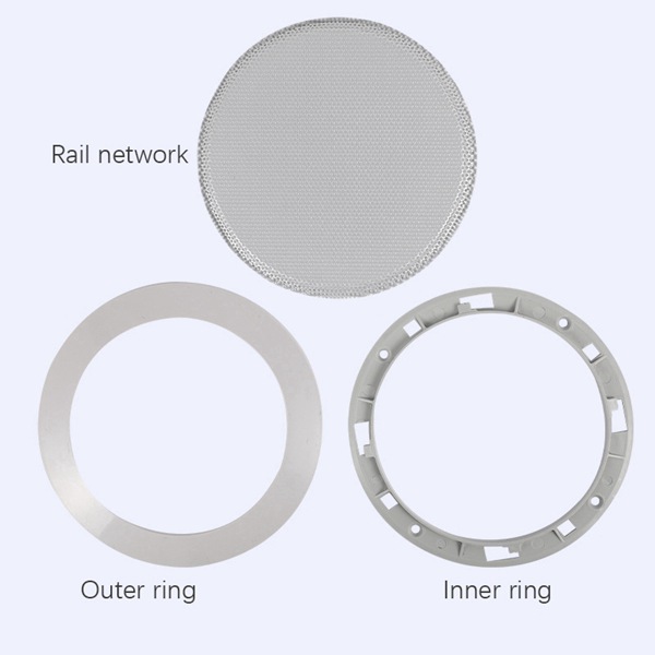 Ceiling Speaker Grille, 4-Inch Ceiling Embedded Audio Speaker Grille ...