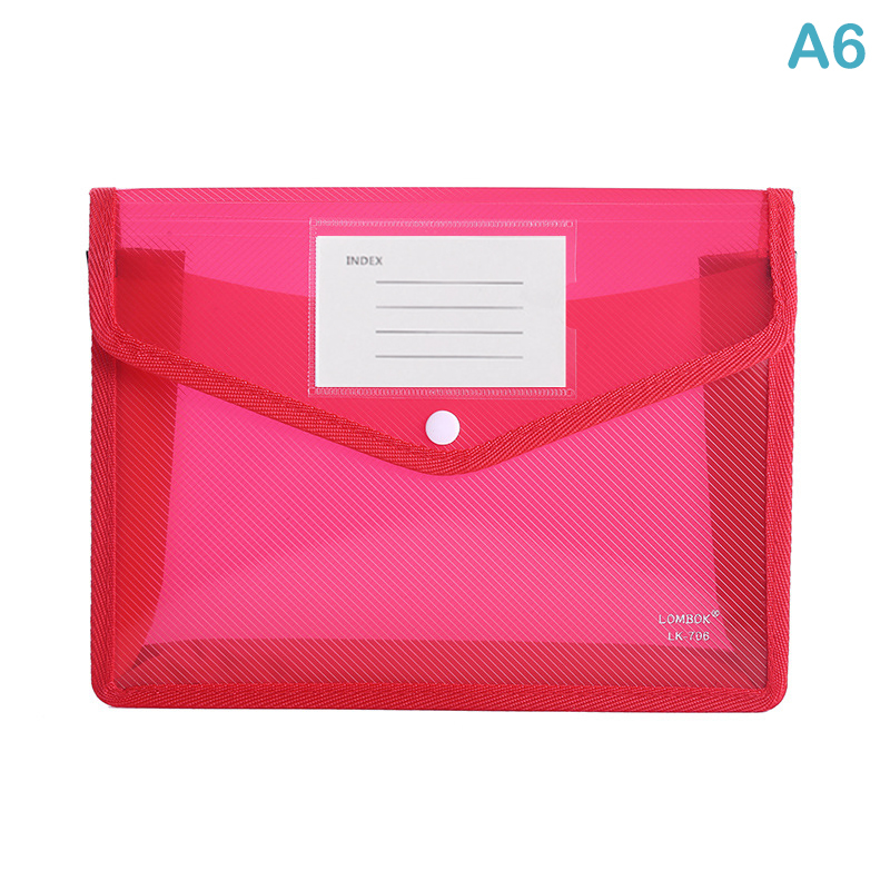 A4 File Folder Stationery Storage Folder Waterproof File Organizer ...