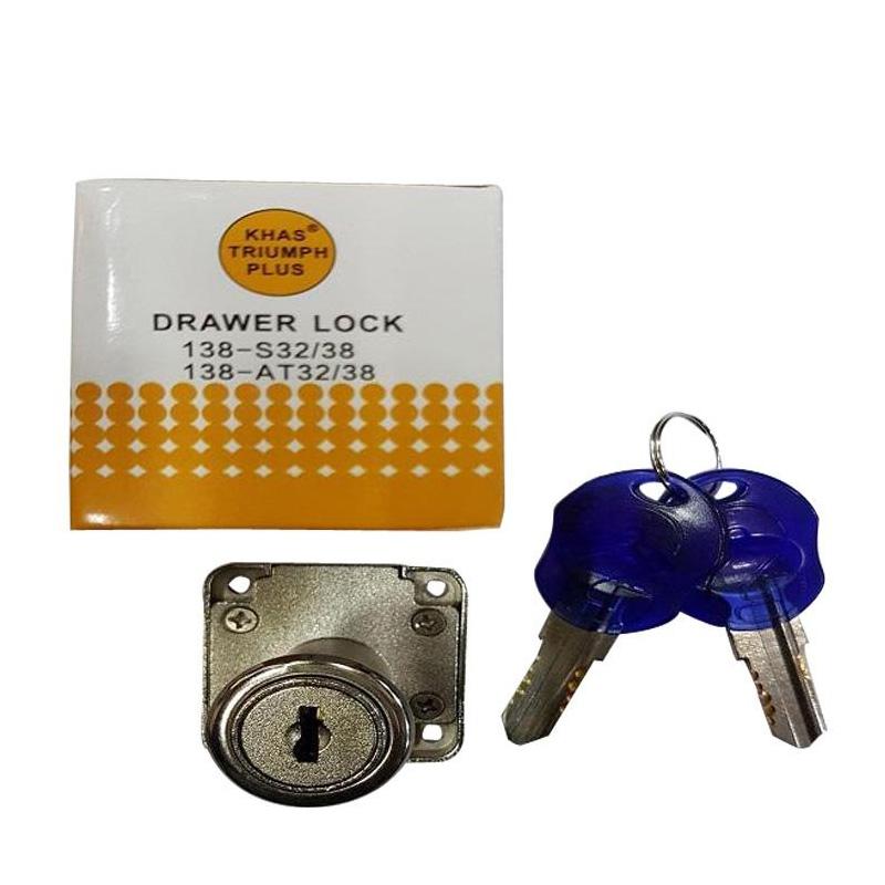 ZT - DRAWER LOCK 138 32 19MM 3 4 WITH TWO COMPUTERIZED BRASS KEY IN 38 ...