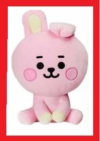 NEW KPOP BTS BT21 Cute Cartoons Plush Toy key ring Animal Doll Keychain Plush Standing Children ...