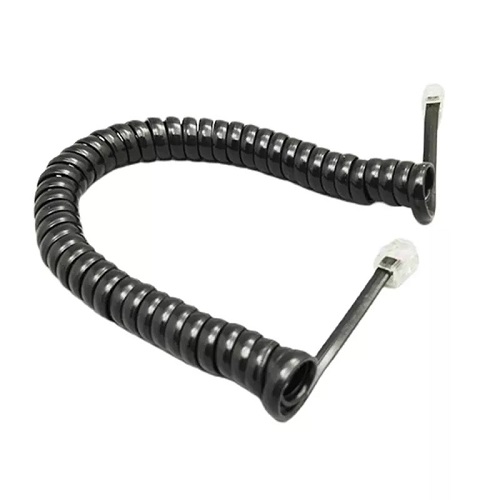 Telephone Handset Phone Cable Extension Cord Telephone Spiral Receiver ...