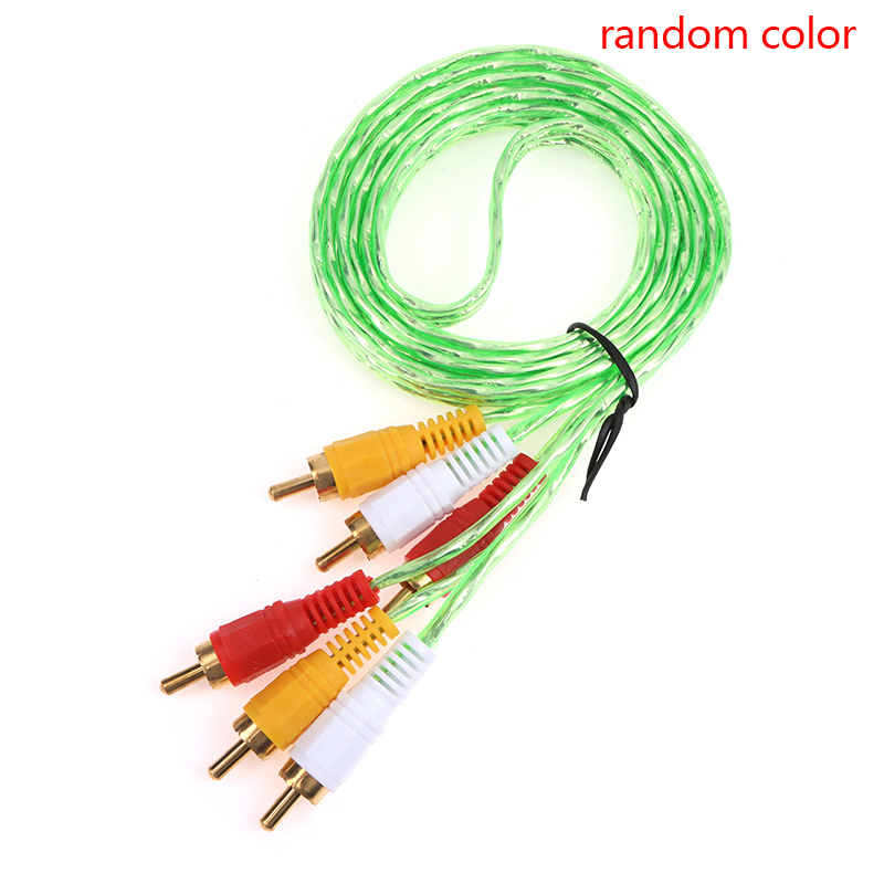 Audio Sound AV Cable 2in1/3in1/3in3 1.5mm Set-top Box Plug Phone ...