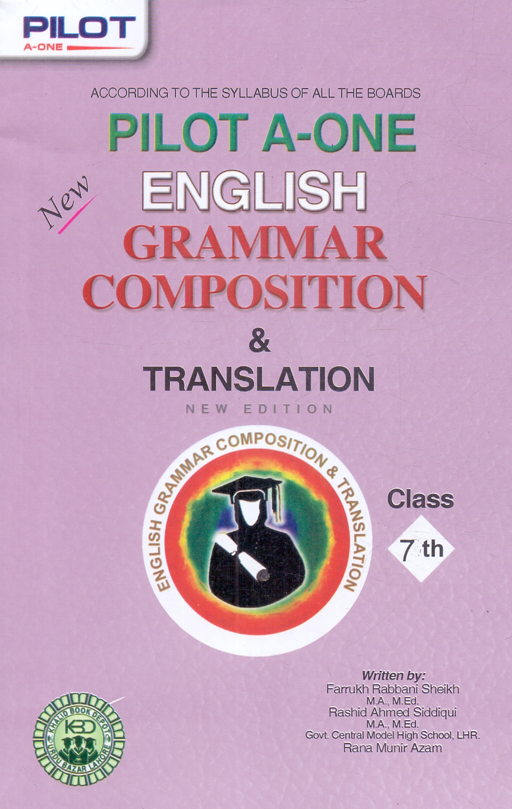 Pilot A One English Grammar Composition and Translation Class 7 | Daraz.pk