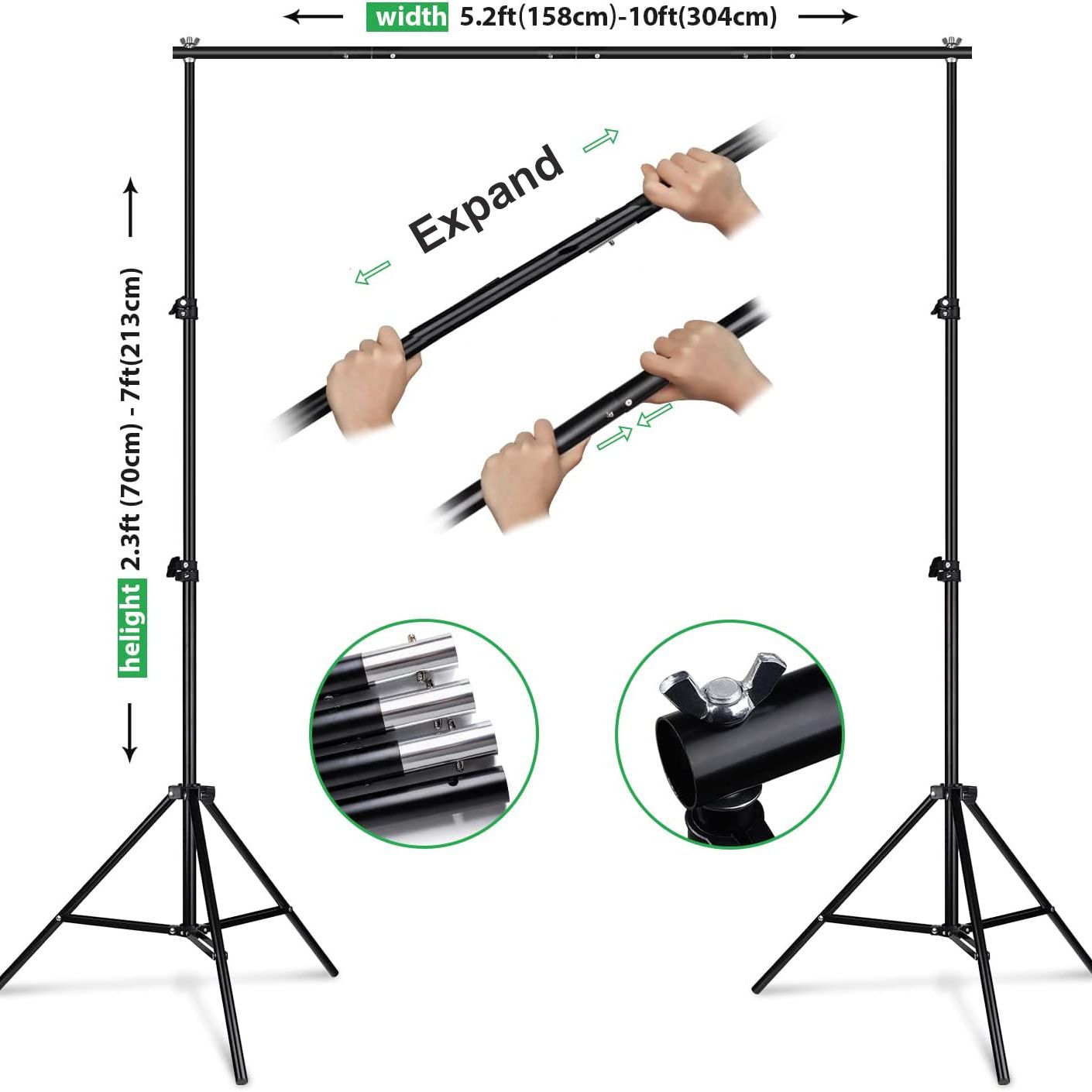 Frame Stands for Chroma Key Studio Backdrop Video Backdrop Background ...