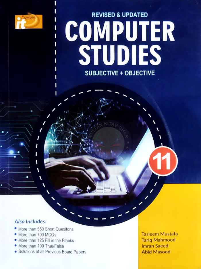 Computer Studies Subjective,Objective for 1st year, Class 11 by IT series | Daraz.pk