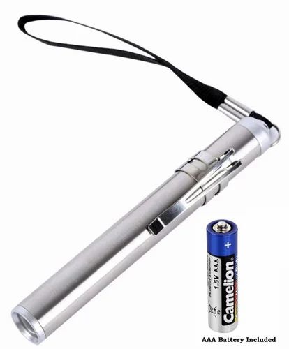Doctor Torch Super Bright Led Torch AAA Batteries Metal Body For Home ...