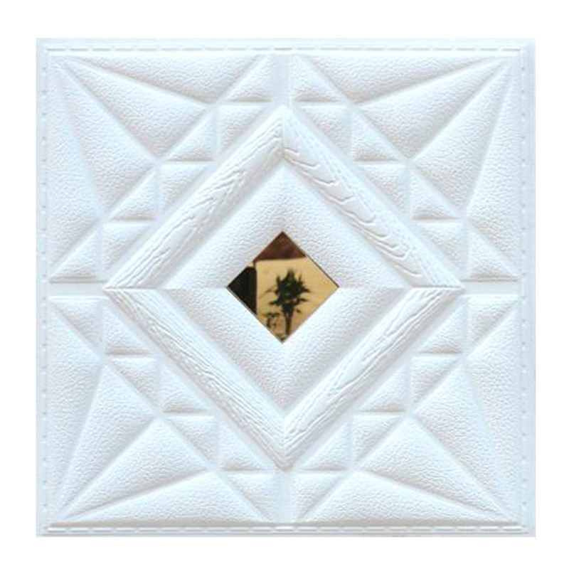 30x30cm 3D Wall Stickers Self-adhesive Foam Panel Wallpaper Waterproof ...