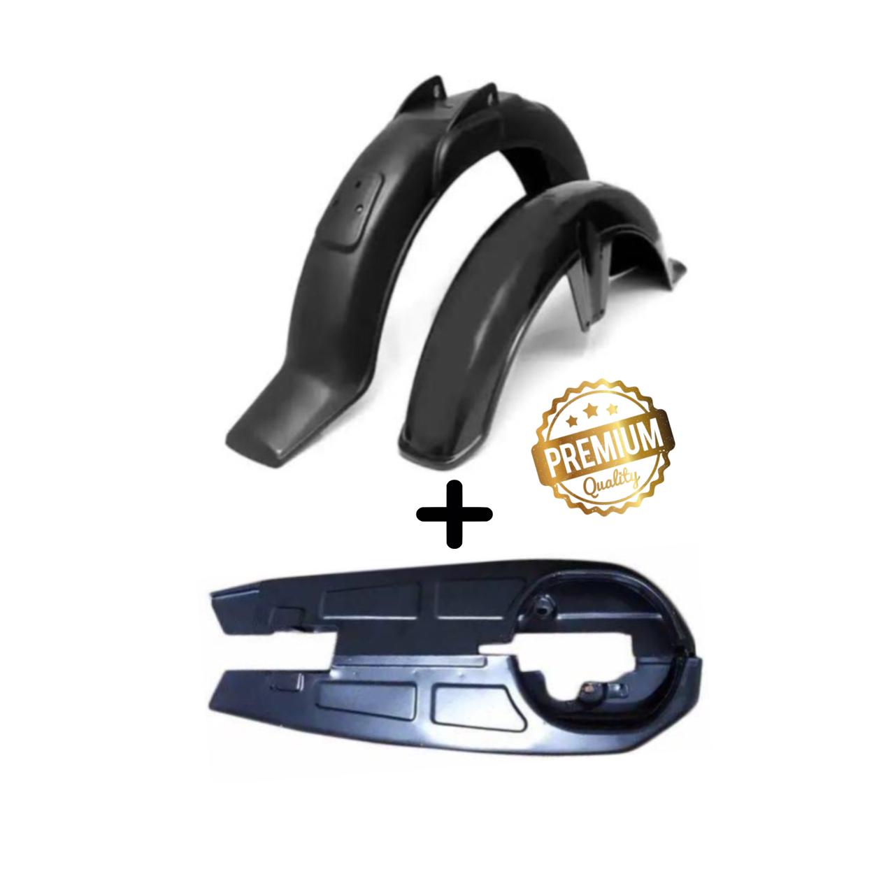 Premium Plastic Mudguards Plus Chain Cover for 70cc Bikes – Unbeatable ...