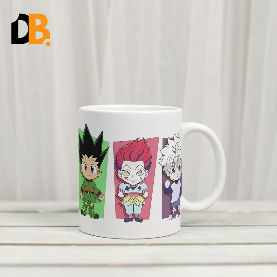 DEBOSS | Hunter X Hunter Anime Coffee Mug | Gon | Hisoka | Killua ...