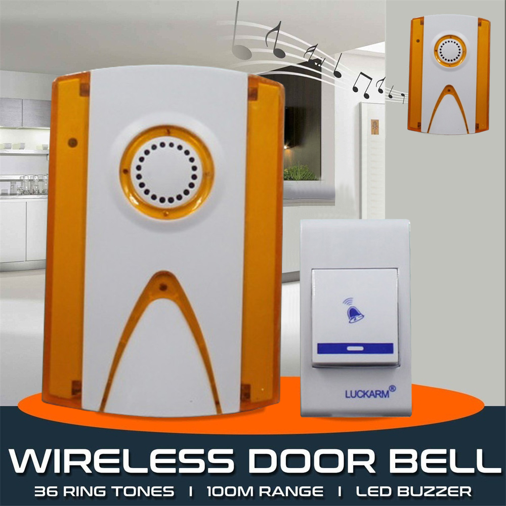 Wireless Cell Operated Remote Control Door Office Bell | Wireless ...