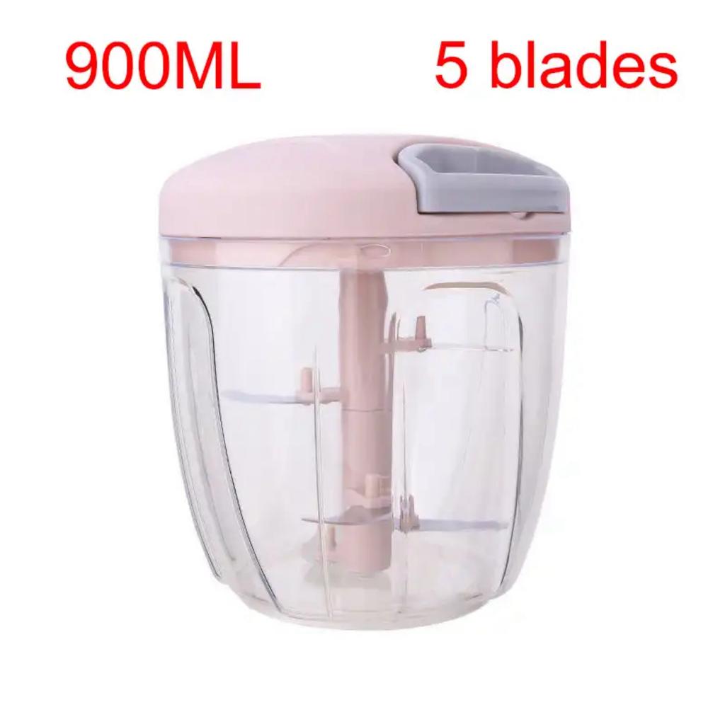 5 Blade Hand Cutter / Hand Chopper / Large Capacity Speedy Chopper Hand ...