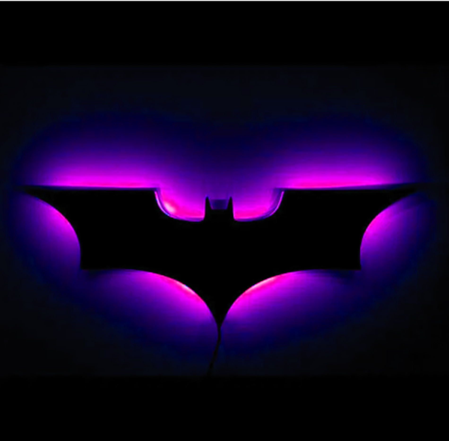 3D Batman Led Wall Lamp - Gaming WALL Decor - Gaming room decor - Color ...
