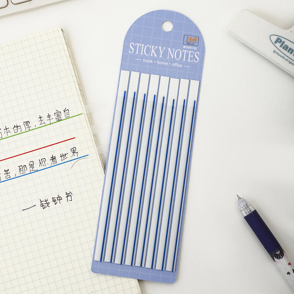 Self-adhesive Sticky Notes Writable Removable 160 Sheets Transparent ...