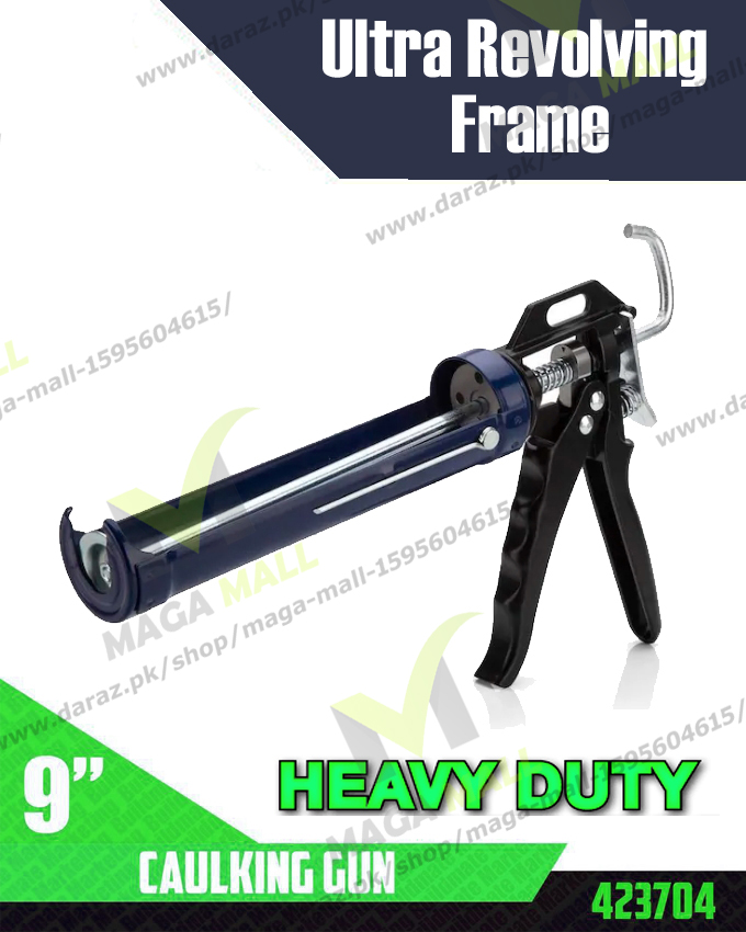 Ultra Revolving Silicon Tube Frame 9″ 380ml Skeleton caulking Tool ...