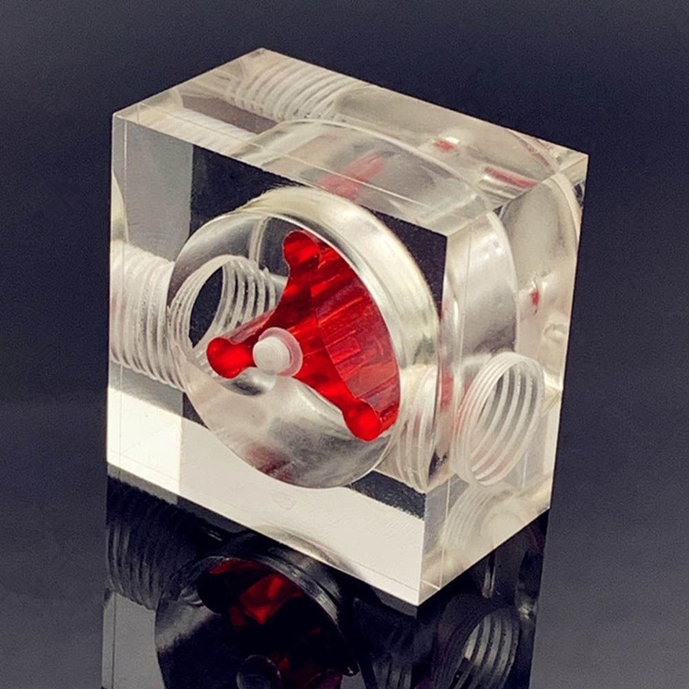 Indicator Acrylic Easy Install PC flow meter Office Measuring Tools 2 ...