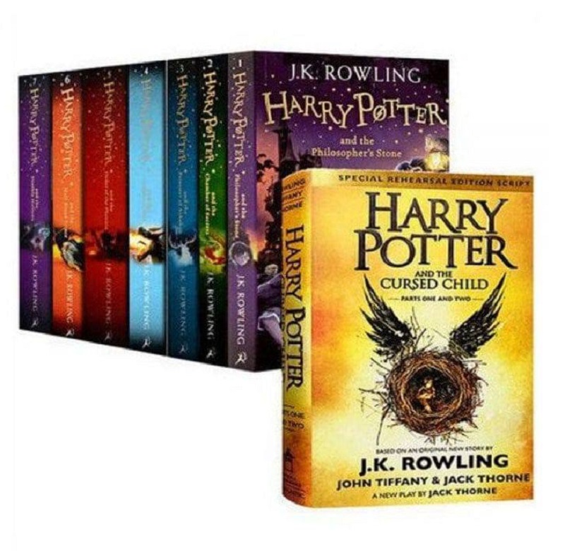 Harry Potter 8 Book Cover