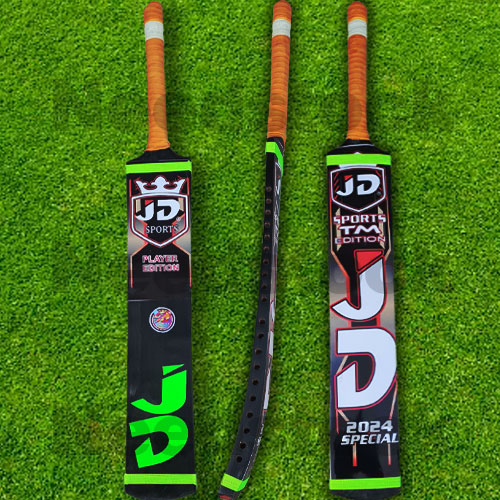 JD Cricket Bat TM Edition Tape Ball Bat Full Cane Handle | Daraz.pk