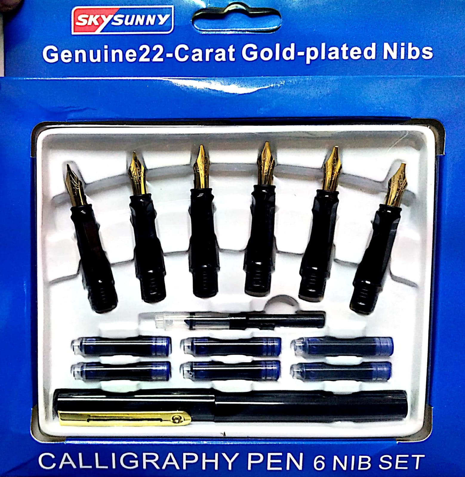 Calligraphy Ink Pen Set 6 Nib Set | Daraz.pk