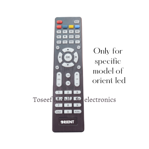 Remote for Orient_LCD LED TV | Daraz.pk