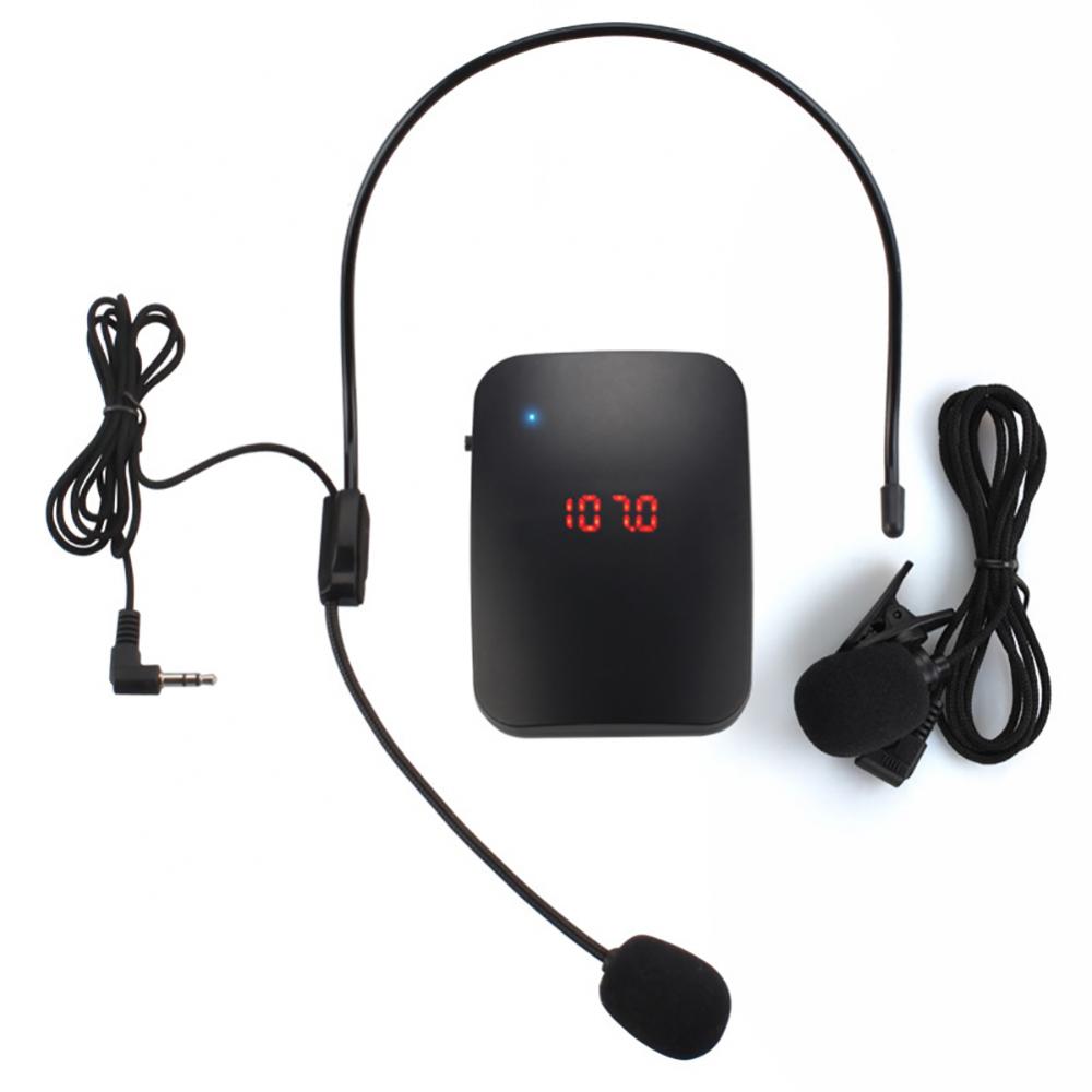 Wireless Microphone Fm Headset Collar Clip-On-Collar Headset Type Mic ...