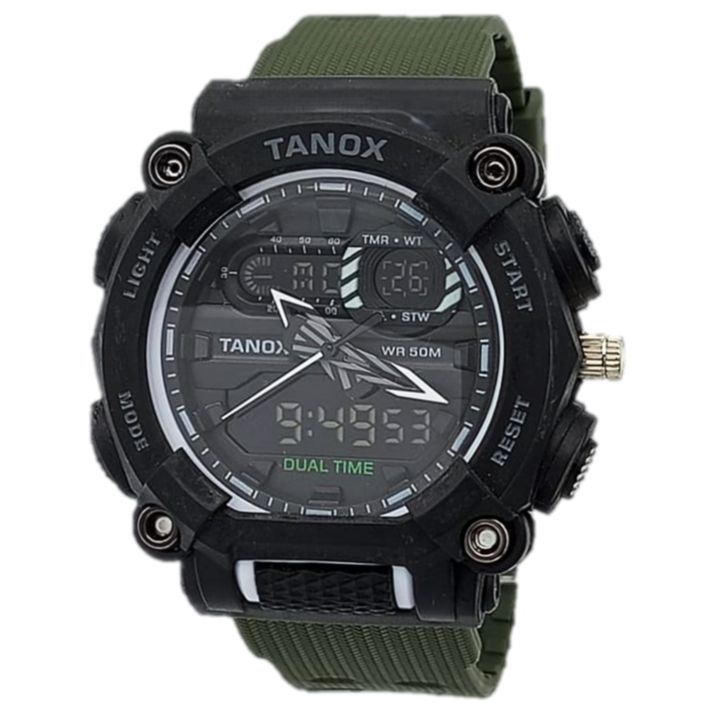GA900 Survival Watch Military Digital Watch for Men Dual Time Tactical ...