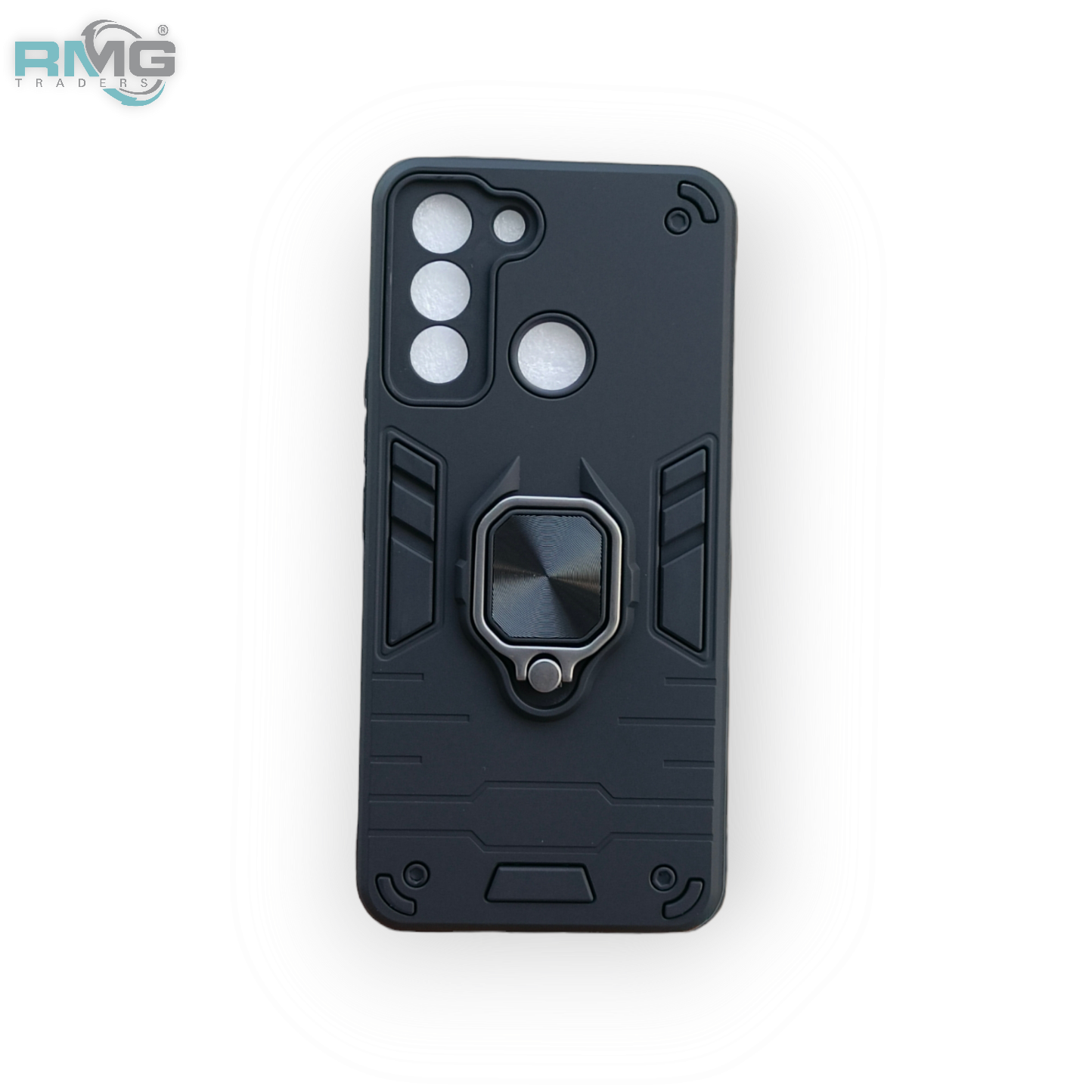 RMG for Tecno Pop 5 LTE Case Protective Shockproof Ring Holder Phone ...