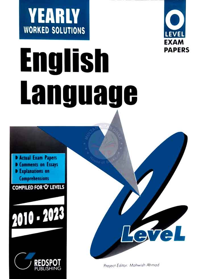 English Language O Level Yearly Worked Solutions 2010-2023 | Daraz.pk
