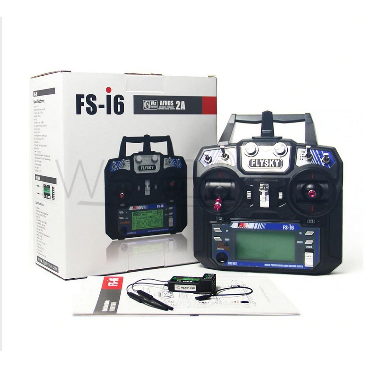 Flysky FS-i6 Transmitter FS-iA6B Receiver Digital, 57% OFF